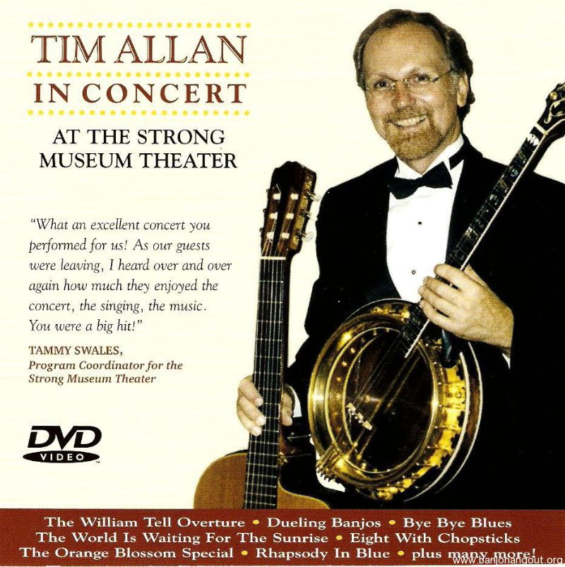 Tim Allan - In Concert DVD - Banjo Hangout