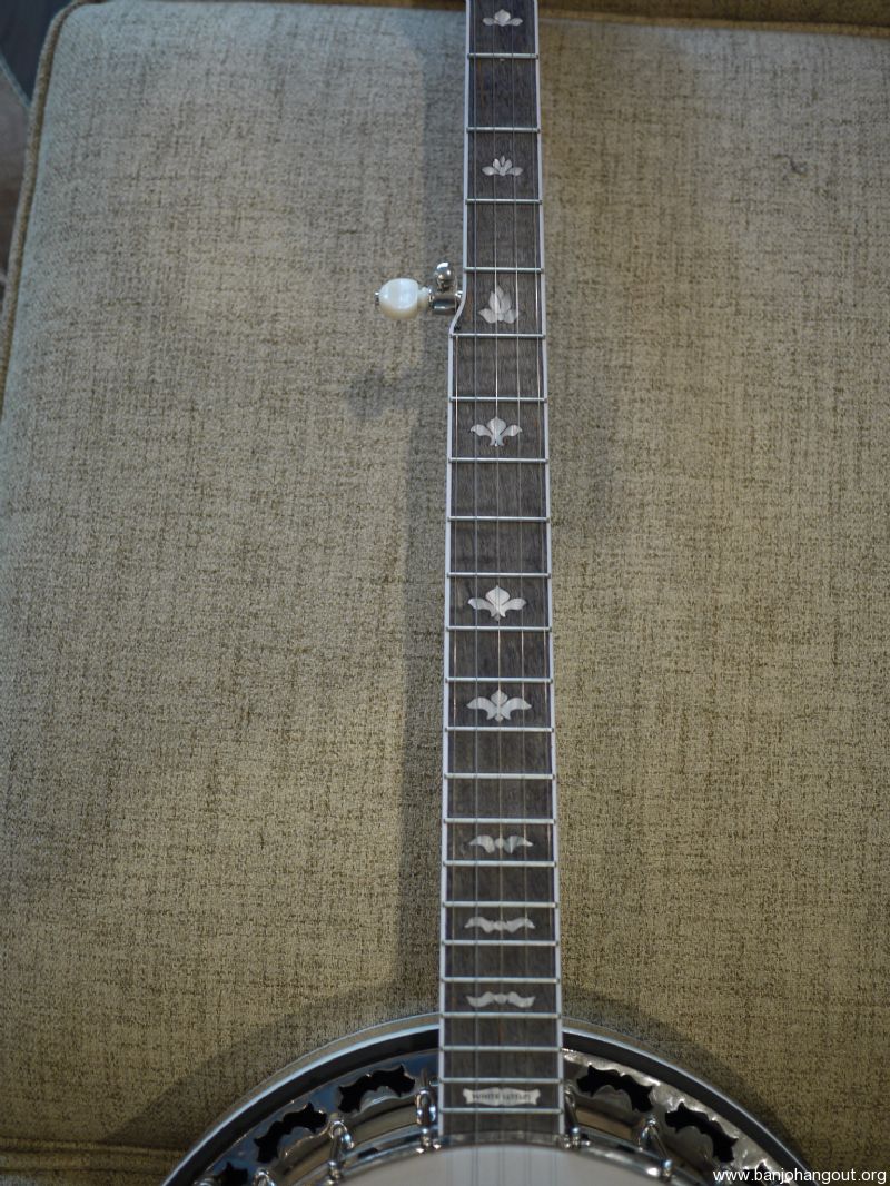 Deering White Lotus - Used Banjo For Sale at BanjoBuyer.com