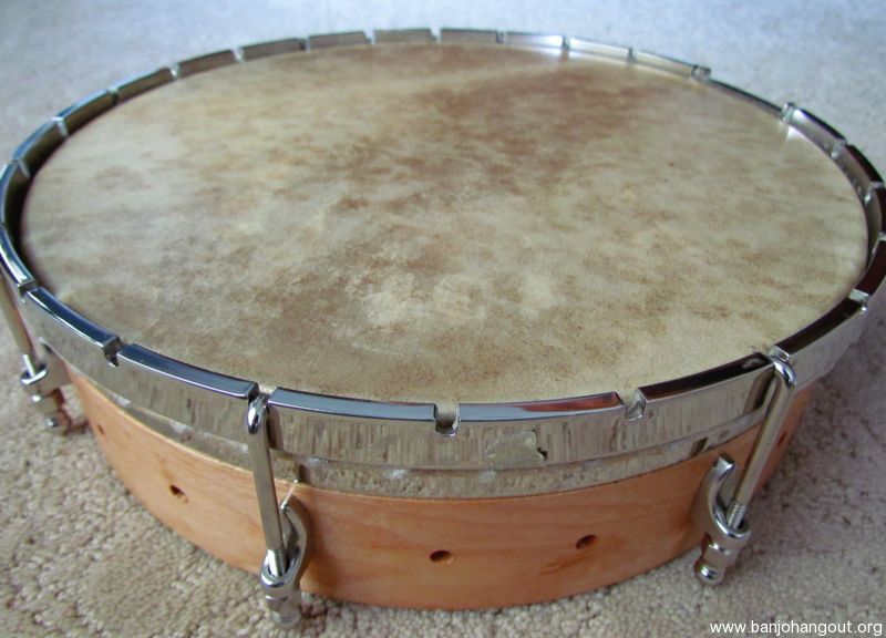 SOLD: SOLD JDBalch 11" SPECIAL Select pre-mounted GOAT skin head ...