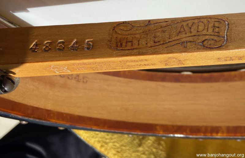 1920 Vega Whyte Laydie Style R Tenor Banjo (SOLD PENDING FUNDS) - Used ...