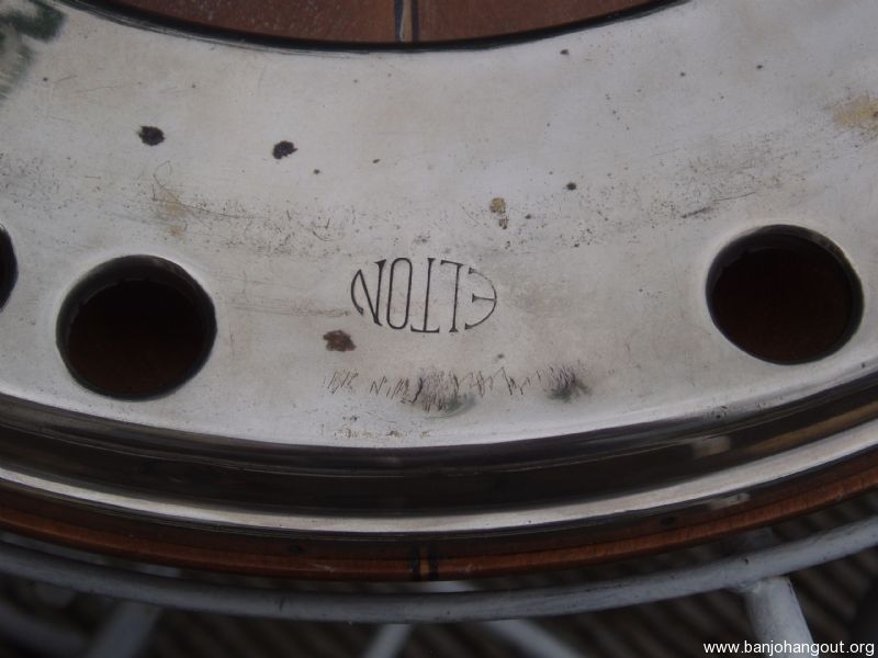 SOLD: Elton Hubcap Resonator SOLD - Banjo Hangout