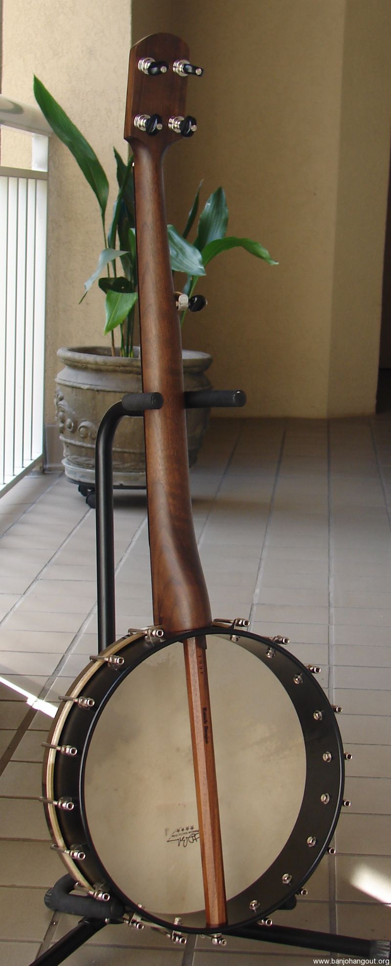 Enoch Tradesman with JDBalch 4-Star Goat Skin Head - Used Banjo For ...