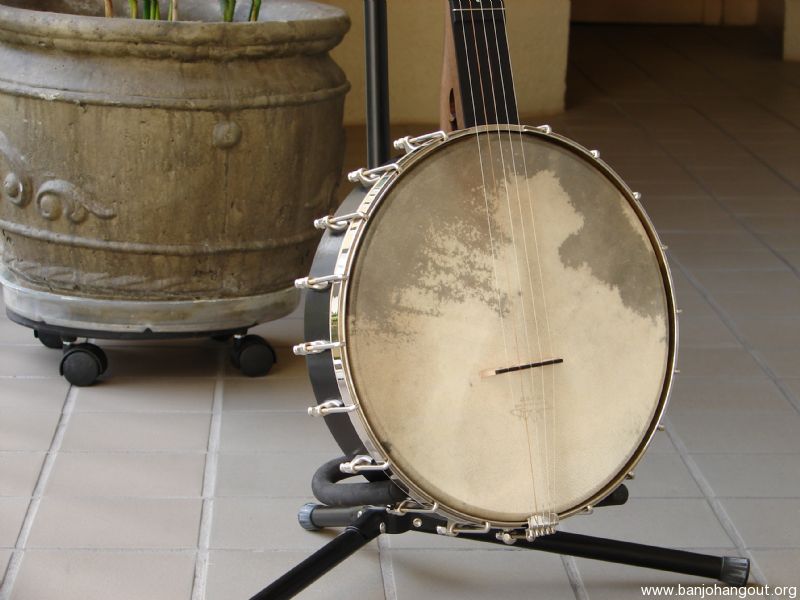 Enoch Tradesman with JDBalch 4-Star Goat Skin Head - Used Banjo For ...