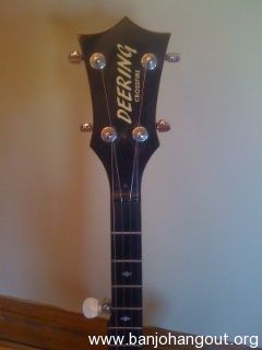 Deering Crossfire Electric Banjo - Used Banjo For Sale at BanjoBuyer.com