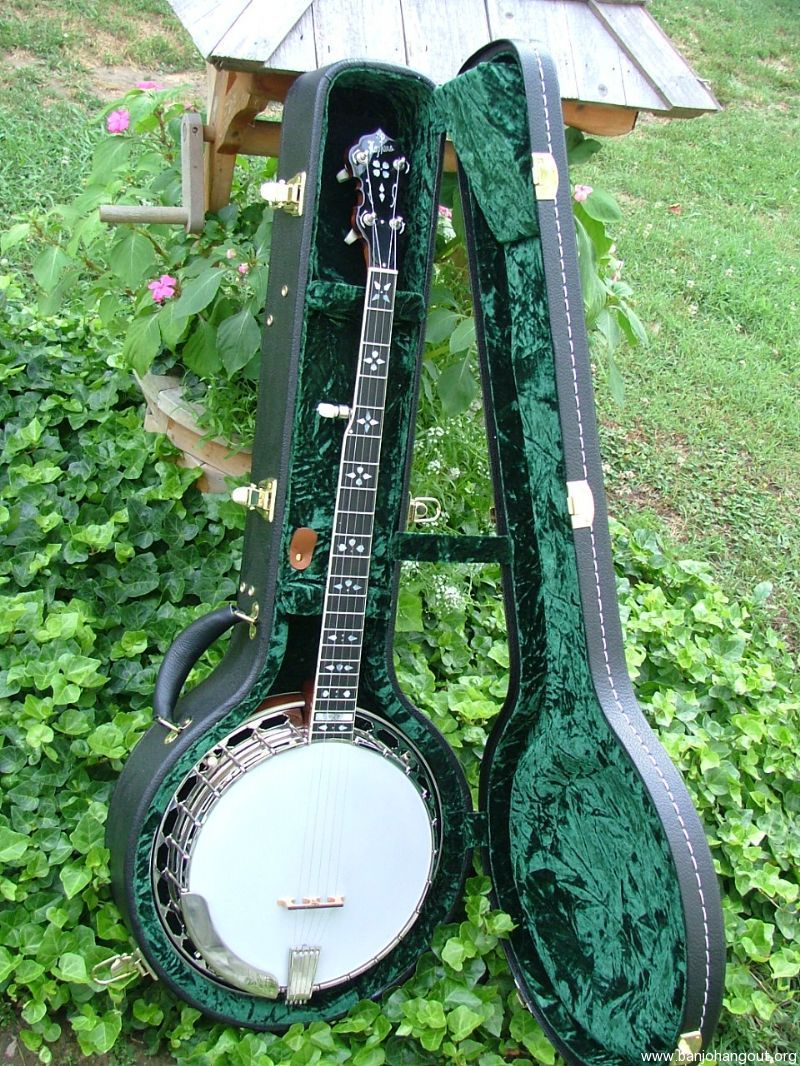 hopkins mahogany 5 string banjo (PENDING TRADE) pristeen! - Used Banjo ...