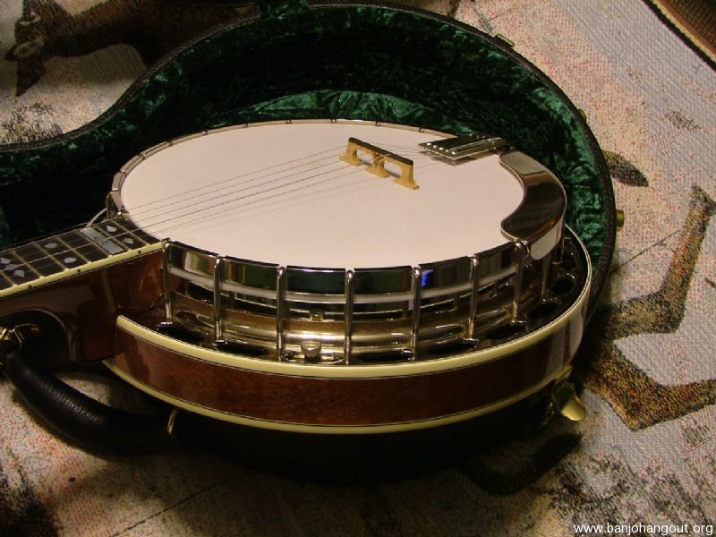 hopkins mahogany 5 string banjo (PENDING TRADE) pristeen! - Used Banjo ...