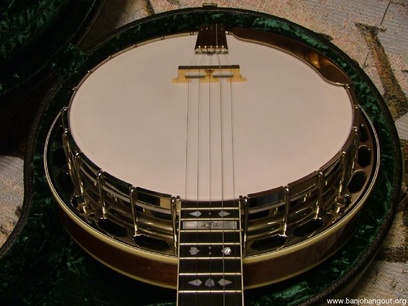 hopkins mahogany 5 string banjo (PENDING TRADE) pristeen! - Used Banjo ...
