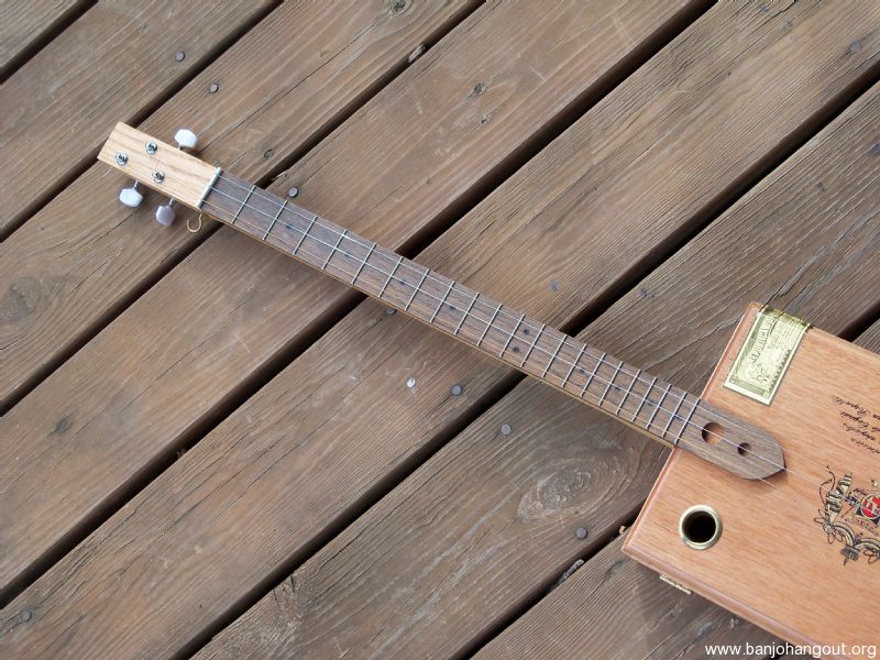 Three String Cigar Box Banjo - Used Banjo For Sale at BanjoBuyer.com