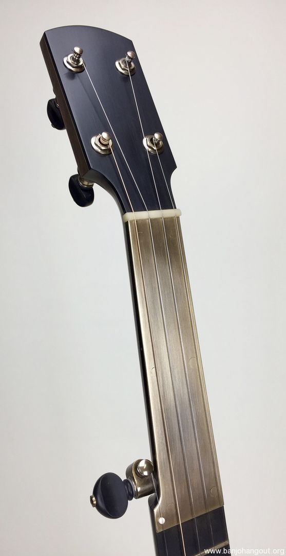 Buckeye 12" Half-Fretless Walnut Banjo - Used Banjo For Sale at ...