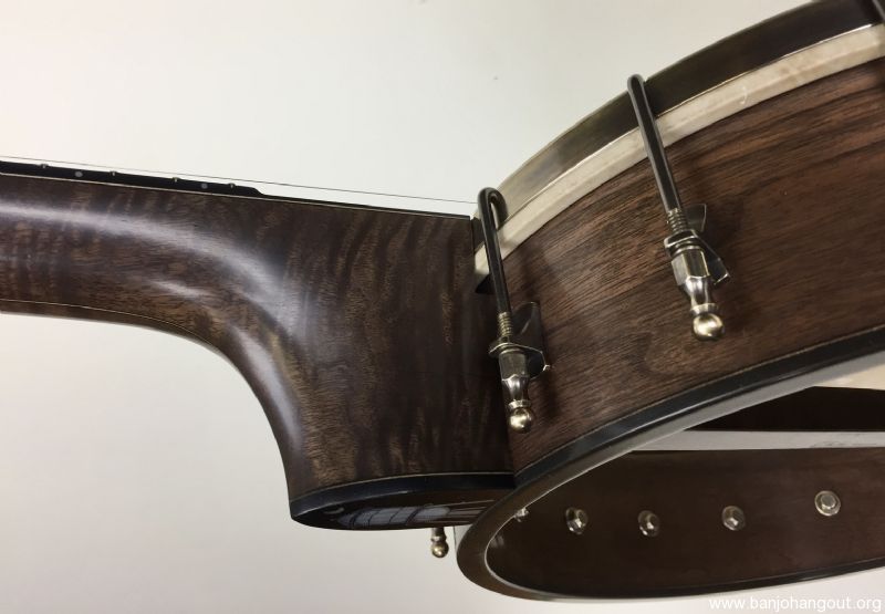 Buckeye 12" Half-Fretless Walnut Banjo - Used Banjo For Sale at ...