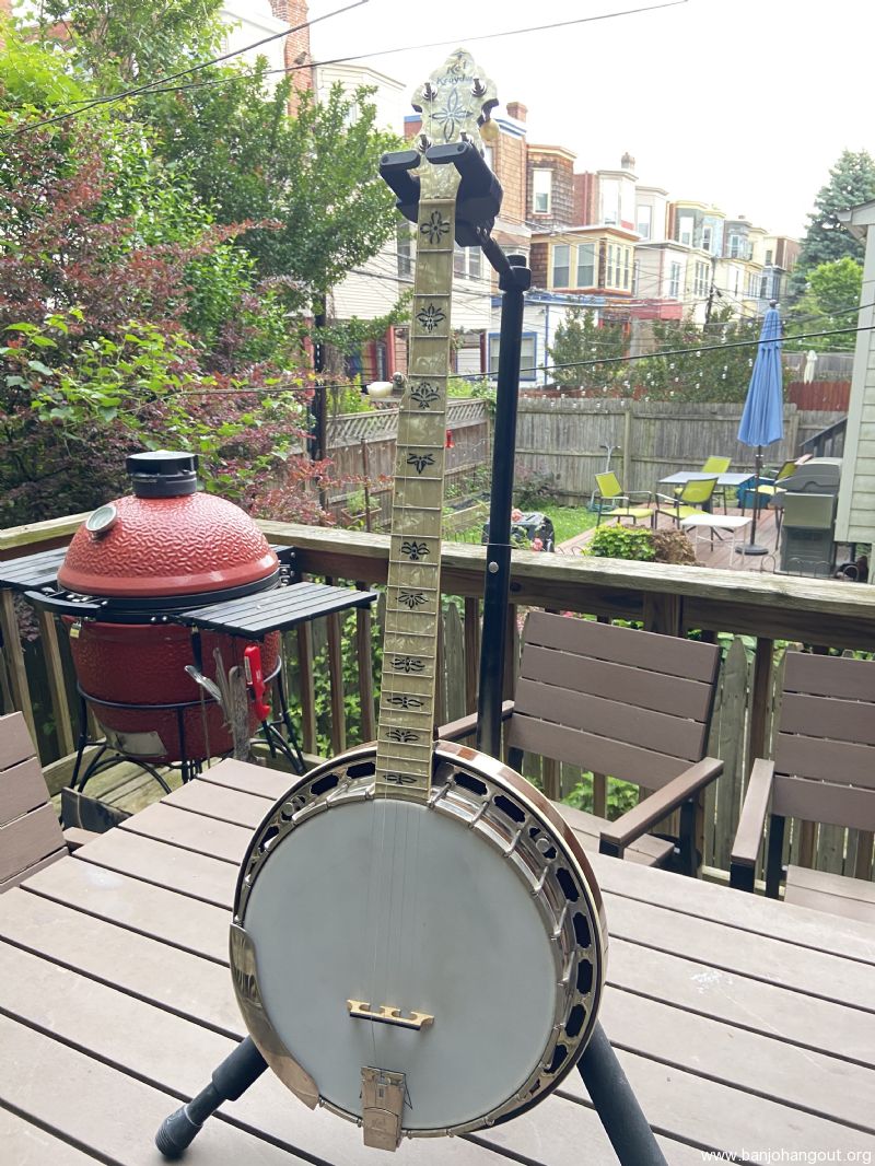 SOLD Kel Kroyden KK-2 (Robin Smith) mahogany banjo - Used Banjo For ...