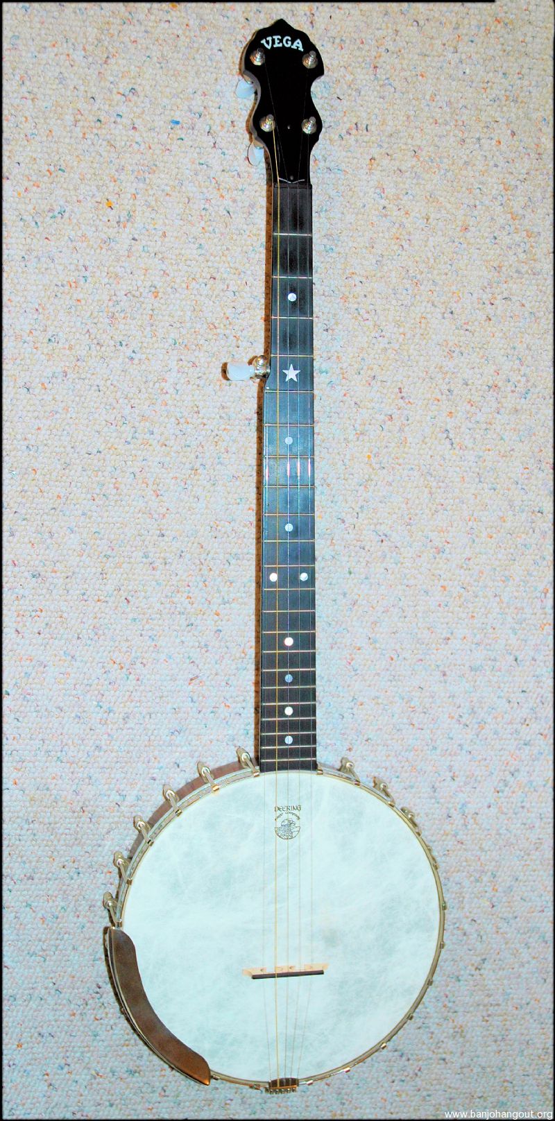 S O L D Pending Funds***** Deering Vega Senator Open Back Banjo - Used ...
