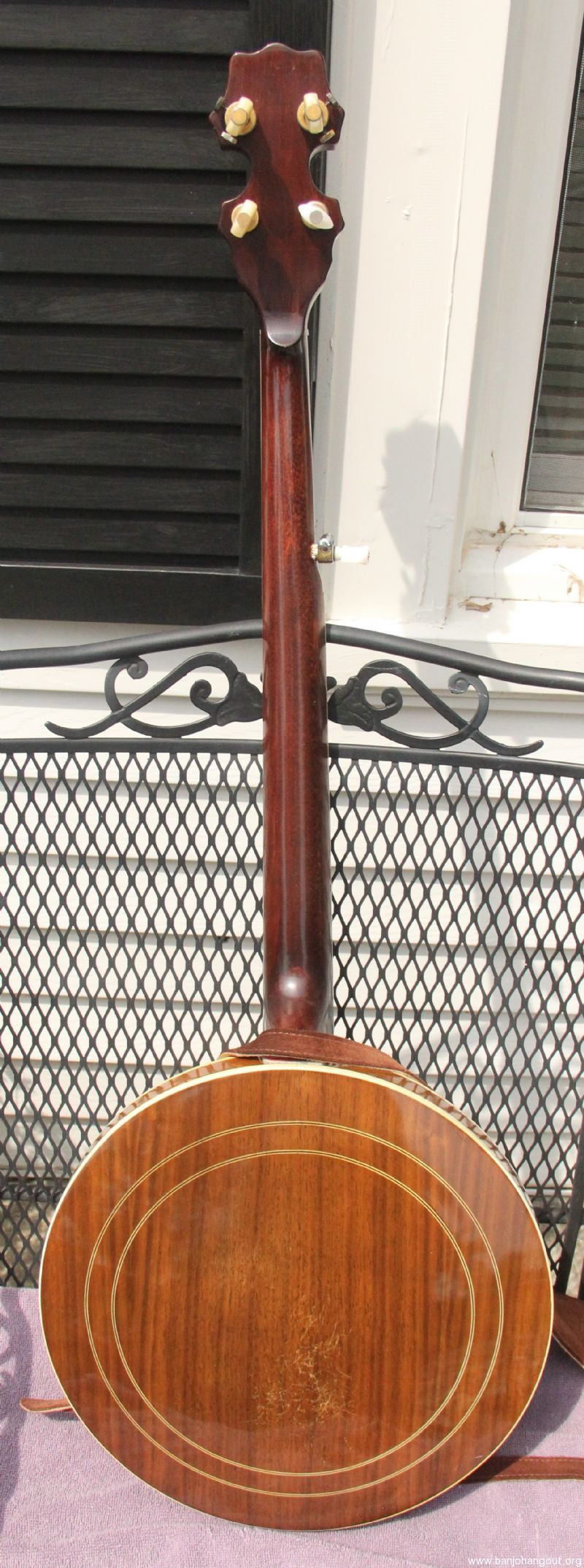 Ode/Baldwin banjo pot with aftermarket neck - Used Banjo For Sale at ...