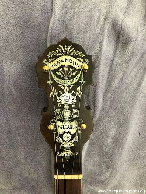 1924 Paramount Style F Tenor...Near Mint(PENDING) - Used Banjo For Sale ...