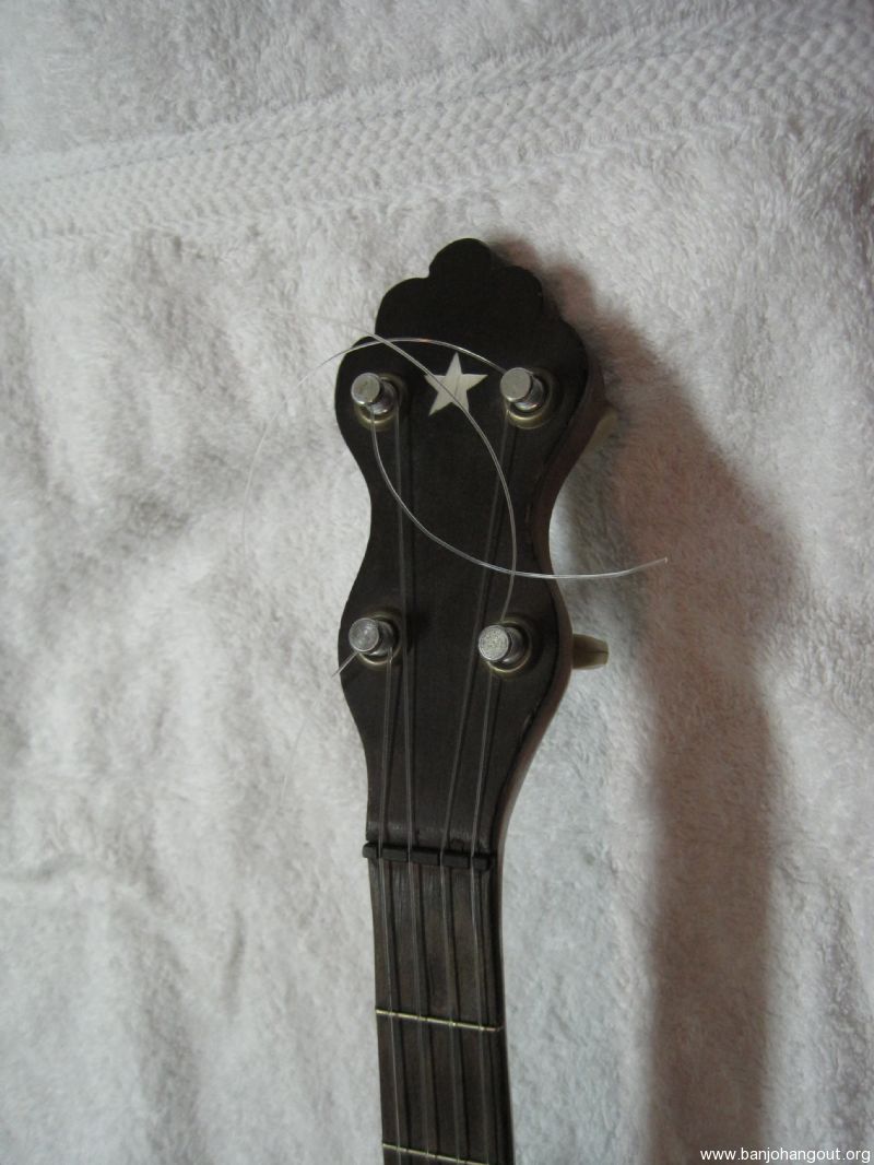 Supertone 5string OB Good shape + Hooks' Banjo Thimble - Used Banjo For ...