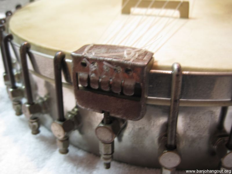 Supertone 5string OB Good shape + Hooks' Banjo Thimble - Used Banjo For ...