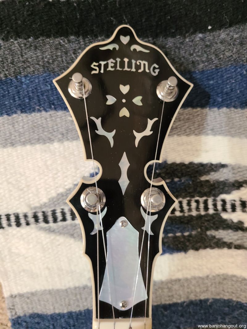 1996 Stelling Master Flower ( fancy walnut banjo)$$$$$SOLD$$$$$ - Used ...