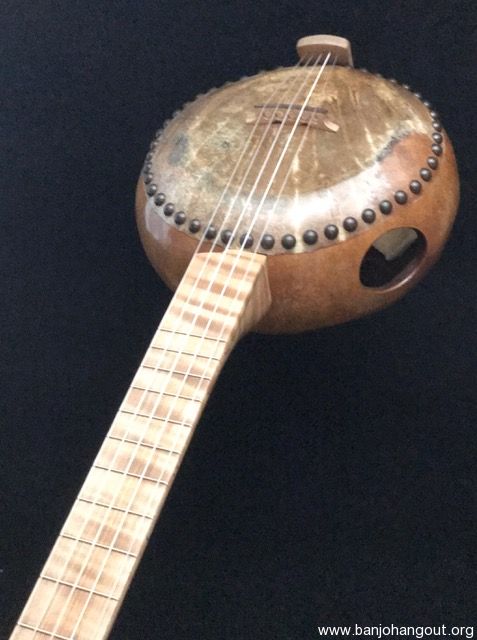 Romero Gourd Banjo Fretted $1500.00 - Used Banjo For Sale at BanjoBuyer.com