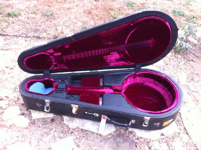 SOLD: Mark Leaf banjo case - Banjo Hangout