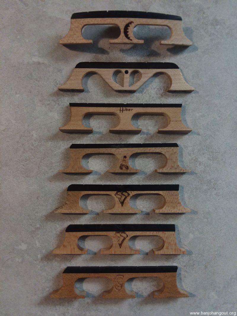 SOLD: Banjo Bridges - Name Brands - Banjo Hangout