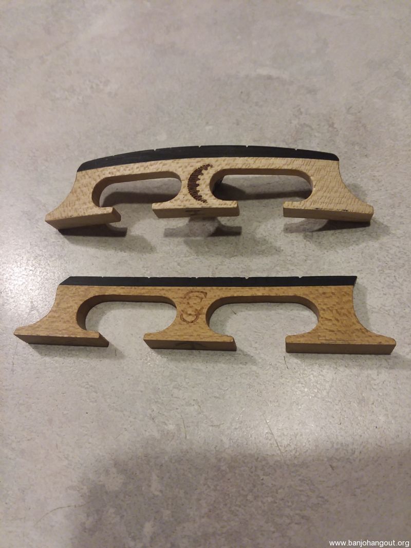 SOLD: On Hold - Banjo Bridges - 5 String - Banjo Hangout