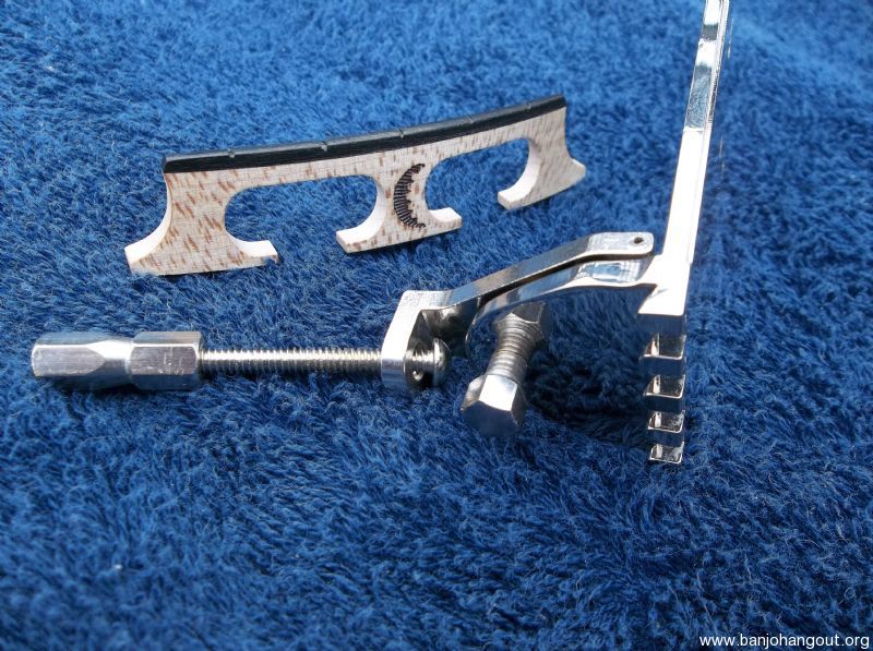 SOLD: Price Straightline SL-5 Nickel and a Moon Bridge - Banjo Hangout