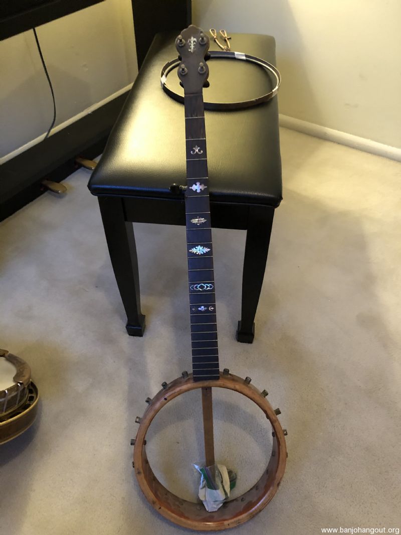 Very old banjo project - Sold pending funds - Used Banjo For Sale from ...