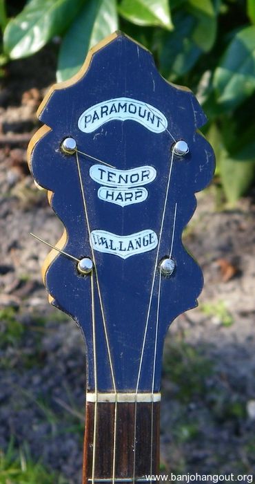 1928 Paramount Tenor Harp - Used Banjo For Sale at BanjoBuyer.com