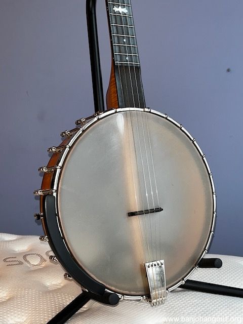 Beautiful Curly Maple Ramsey banjo, 12" head, 25.75" scale, Rosewood ...