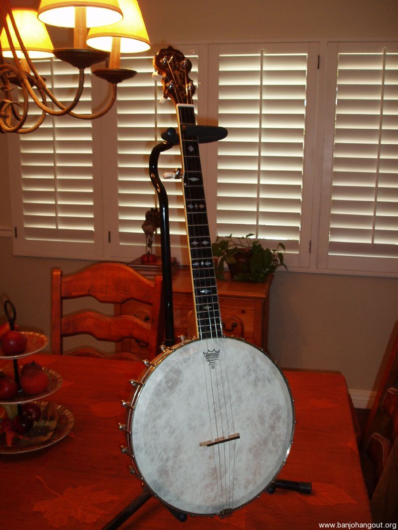 Orpheum vintage 5 string with 12 1/8 dia pot - Used Banjo For Sale at ...