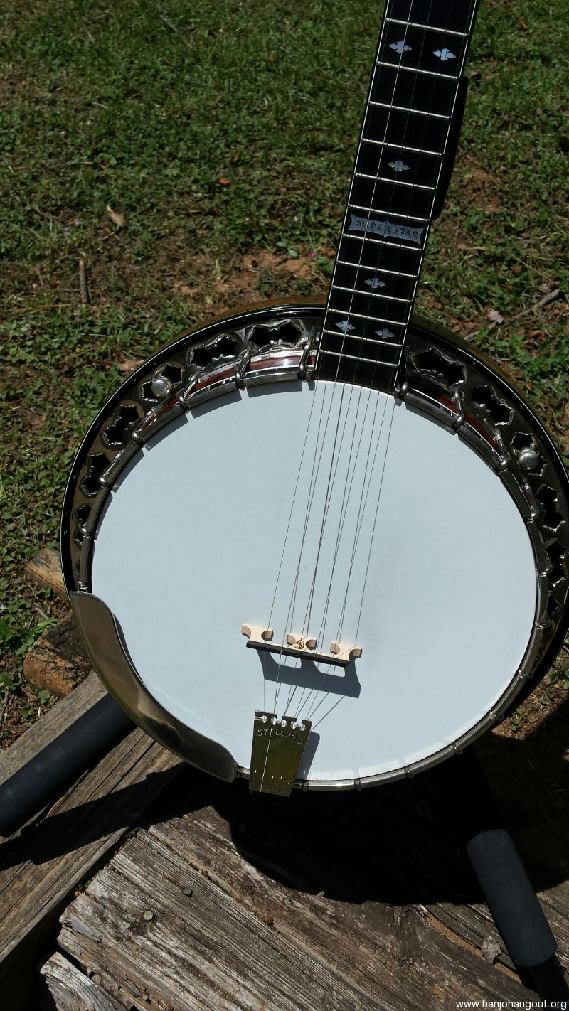 Stelling Super Star, 1978 - Stained Maple - Sold - Used Banjo For Sale ...