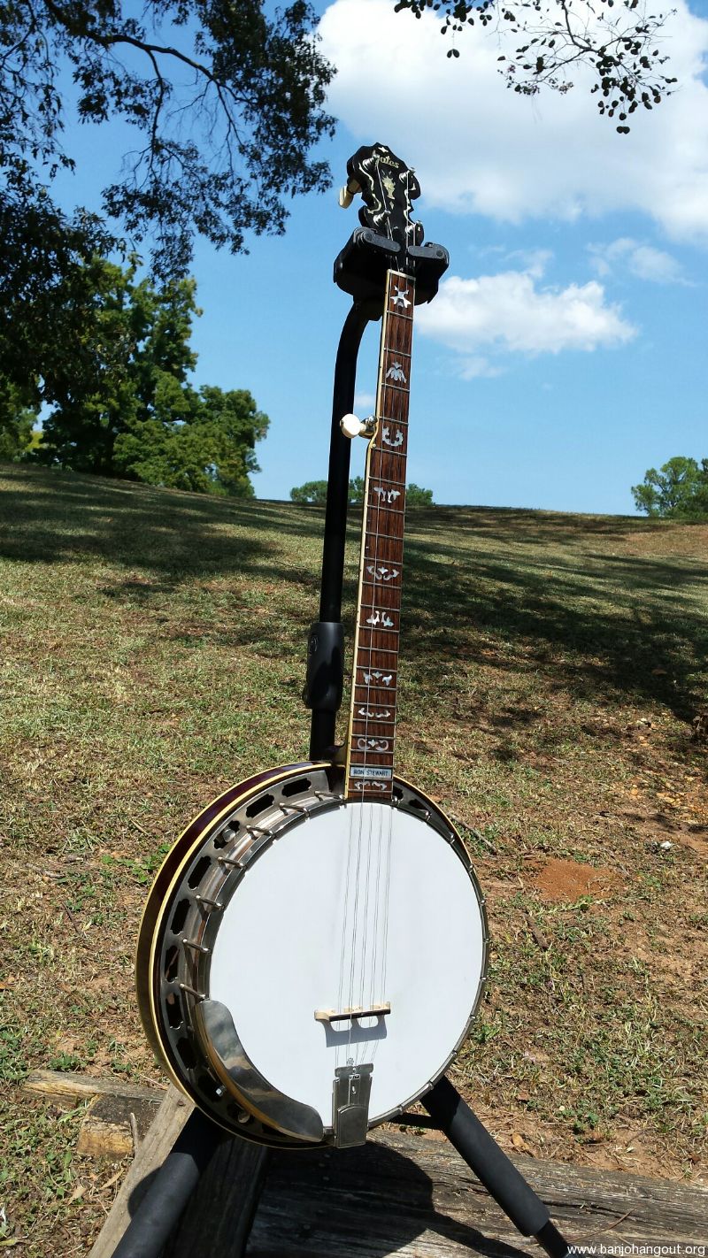 Yates Ron Stewart Mahogany - 2010 - Sold - Used Banjo For Sale at ...