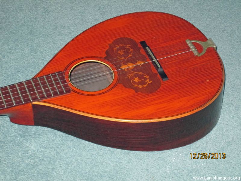 August Pollman mandoline-banjo w/ hard case - Used Banjo For Sale at ...