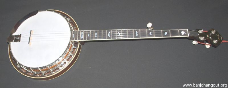 Prucha Bat (burl walnut) - Used Banjo For Sale at BanjoBuyer.com