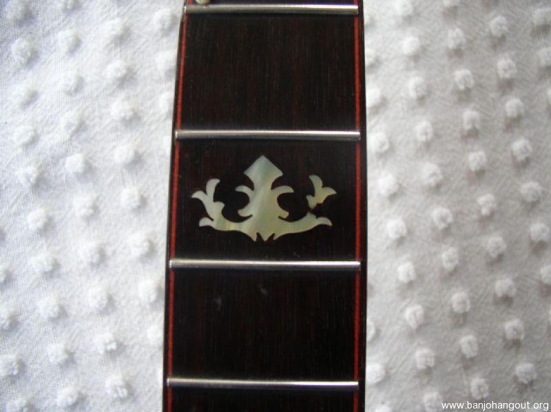 SOLD: Unusual rosewood and maple short-scale banjo neck - Banjo Hangout