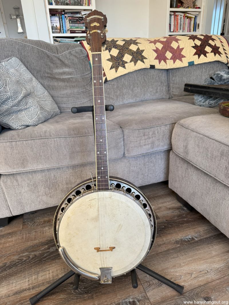 SOLD: Paramount 4 string banjo (price reduced) - Banjo Hangout