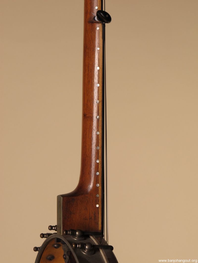 Late 1800's Ajax 7-String Spunover Fretless Banjo - Used Banjo For Sale ...