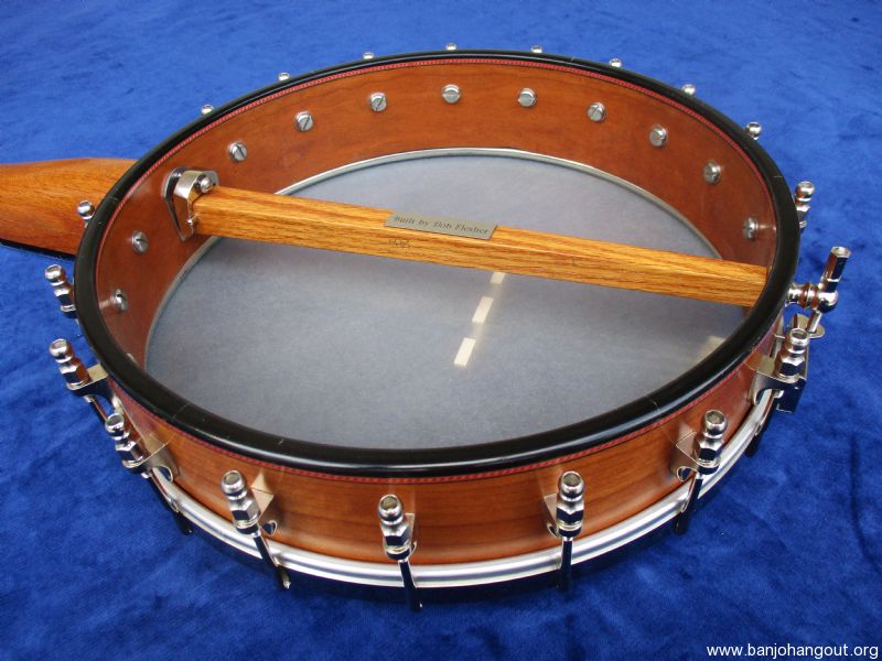 Brand New Bob Flesher 12 Inch Open Back Banjo - Used Banjo For Sale at ...