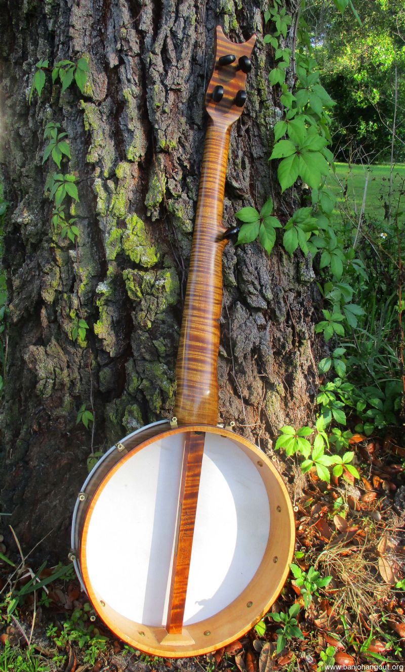 “Kentucky Juba” Minstrel Banjo built by Bob Flesher - Used Banjo For ...