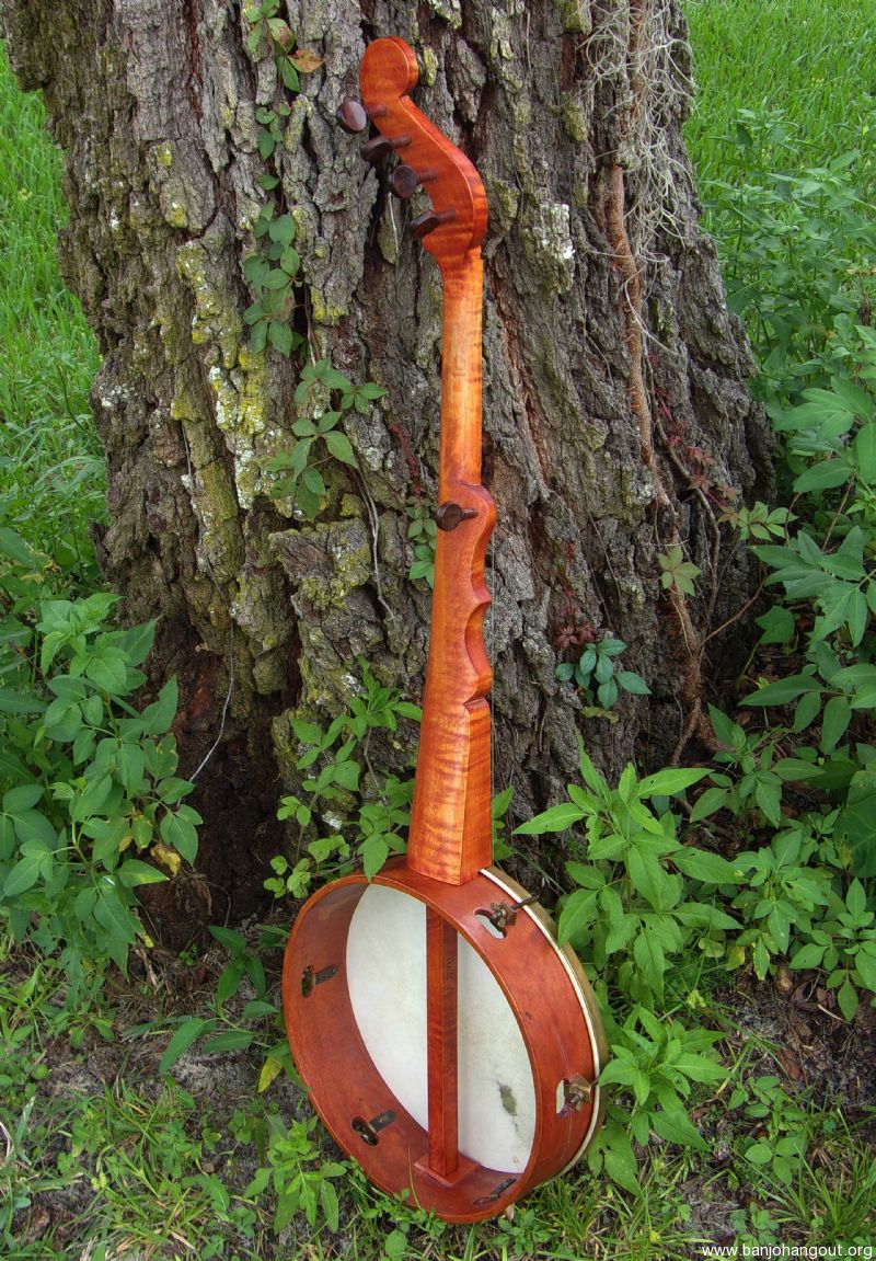 Boucher Minstrel Banjo with Custom Case - Used Banjo For Sale at ...