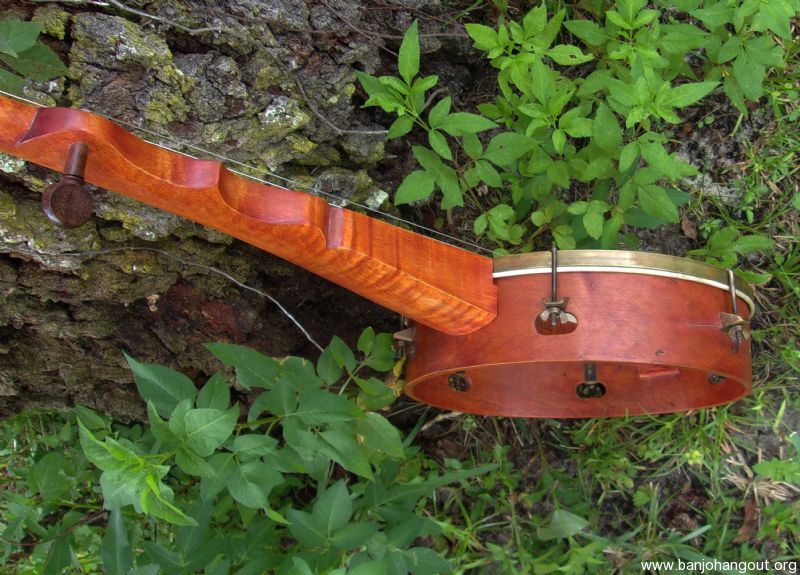 Boucher Minstrel Banjo with Custom Case - Used Banjo For Sale at ...