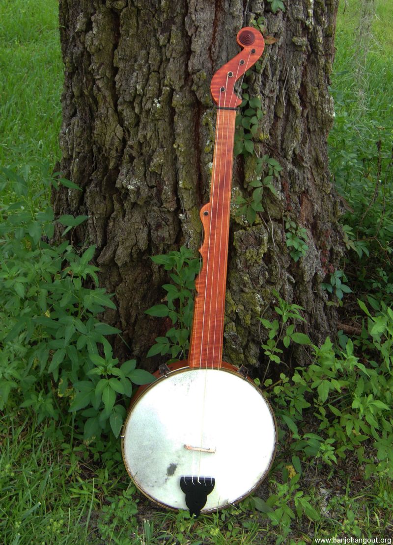 Boucher Minstrel Banjo with Custom Case - Used Banjo For Sale at ...