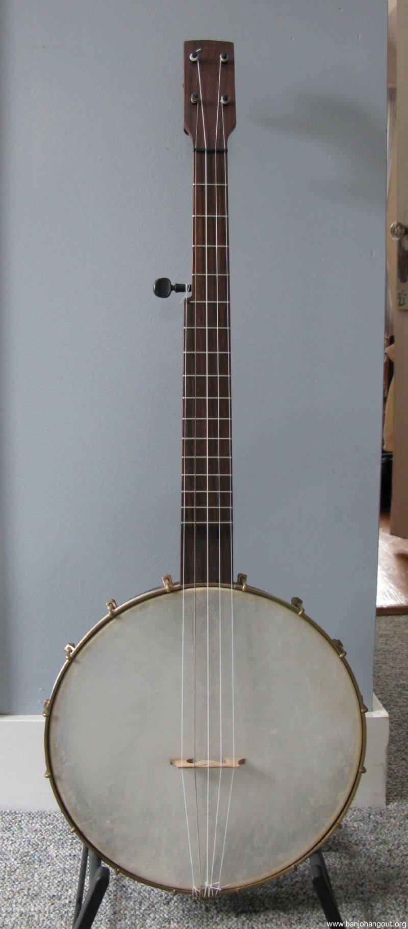 Jason Mogi "Baritone" banjo SOLD PENDING FUNDS - Used Banjo For Sale at ...