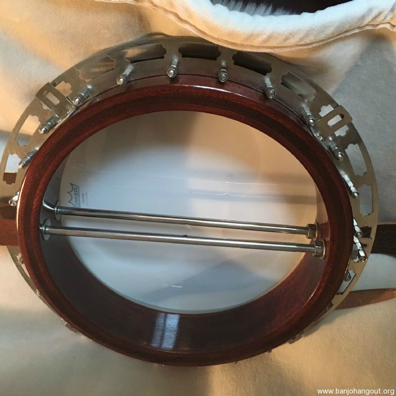 SOLD - 1976 Gibson RB-250. Upgraded with Hatfield no-hole ring & Cox 3 ...