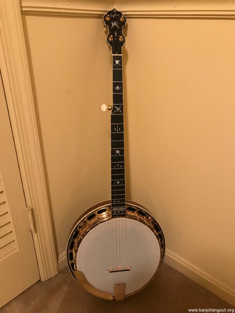 Hopkins Renaissance Gold - Used Banjo For Sale from Banjo Vault
