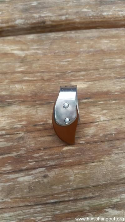 SOLD: Blue Chip "Russ Carson" Model Thumb pick - Banjo Hangout