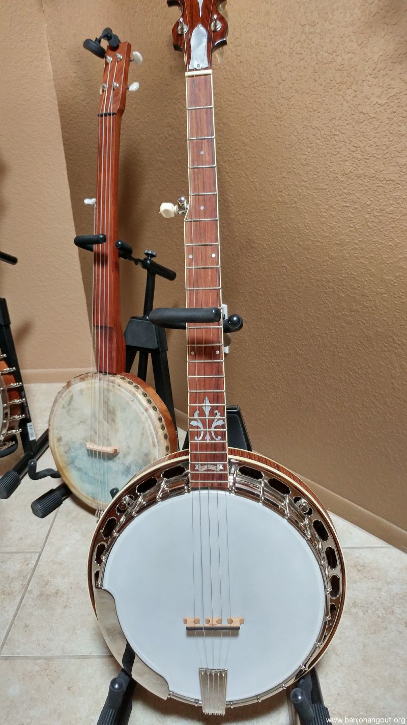 For Sale: Bishline Custom Heirloom banjo and case - Used Banjo For Sale ...