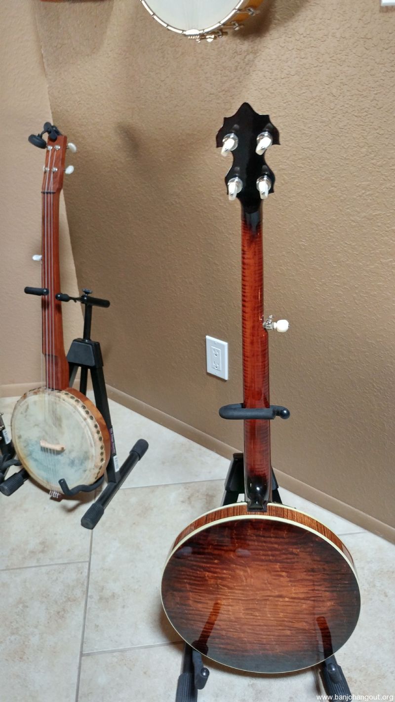 For Sale: Bishline Custom Heirloom banjo and case - Used Banjo For Sale ...