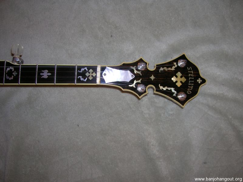 2003 Stelling Golden Cross with speed neck - Used Banjo For Sale at ...