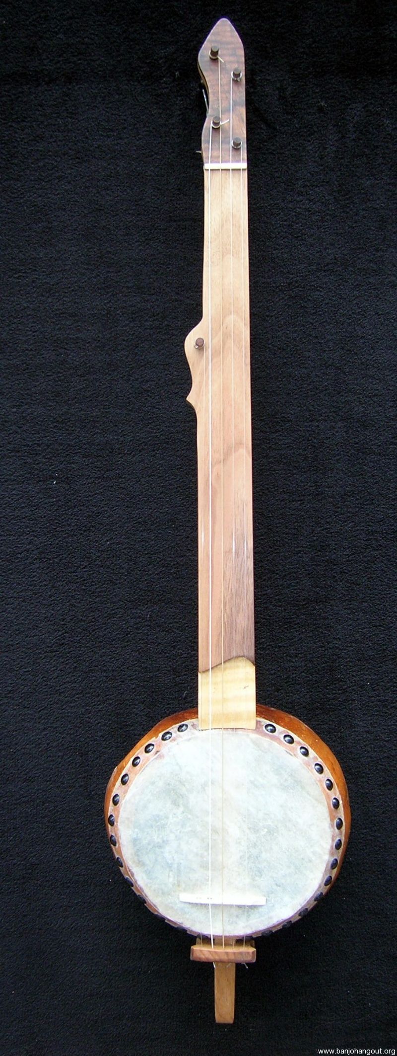 Barry Sholder Gourd Banjo #049 "Old Plantation" - Used Banjo For Sale ...